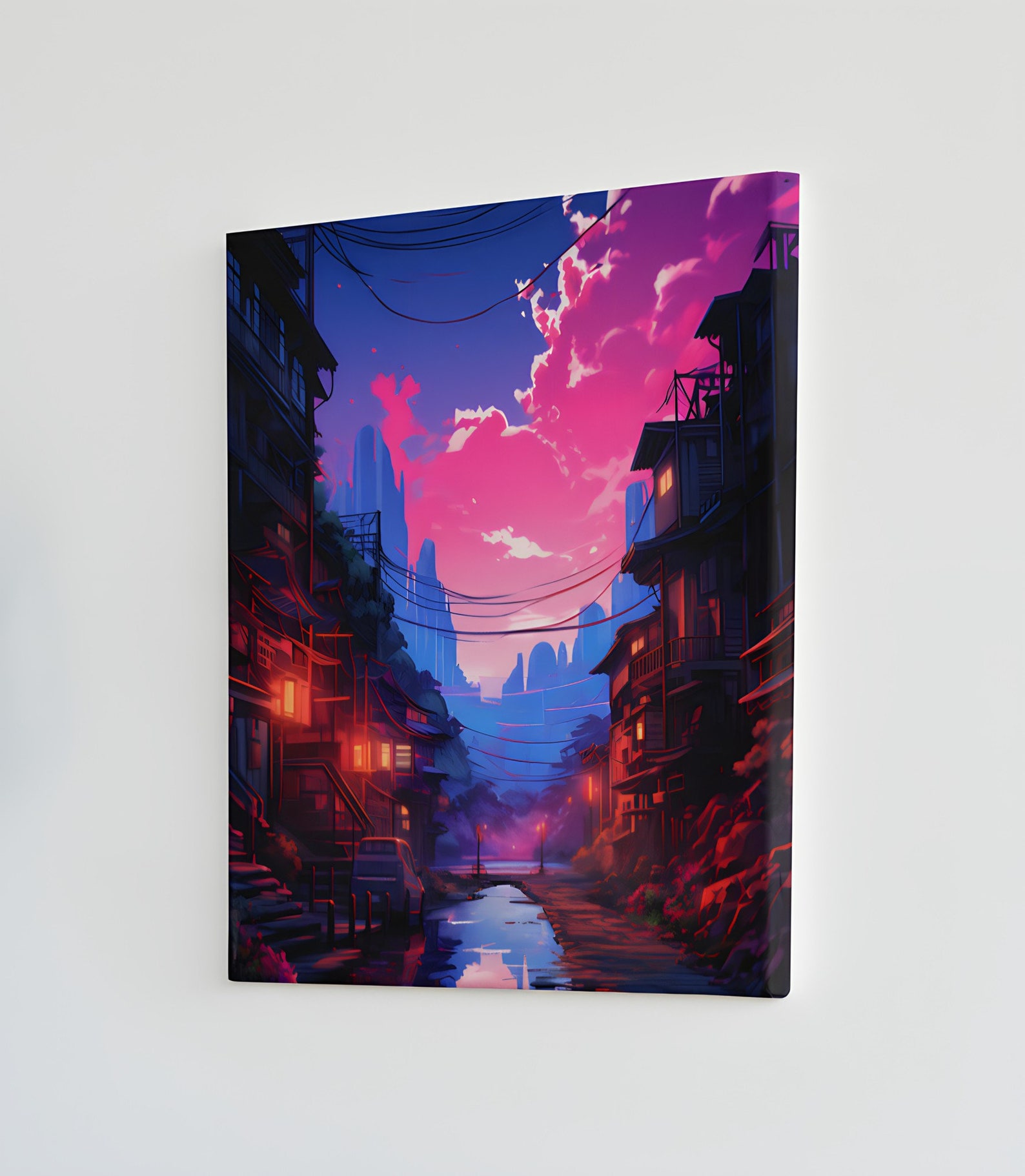 Lofi Wall Art - EQUANIMITY - Canvas Print - Wall Decor - Canvas Wall ...