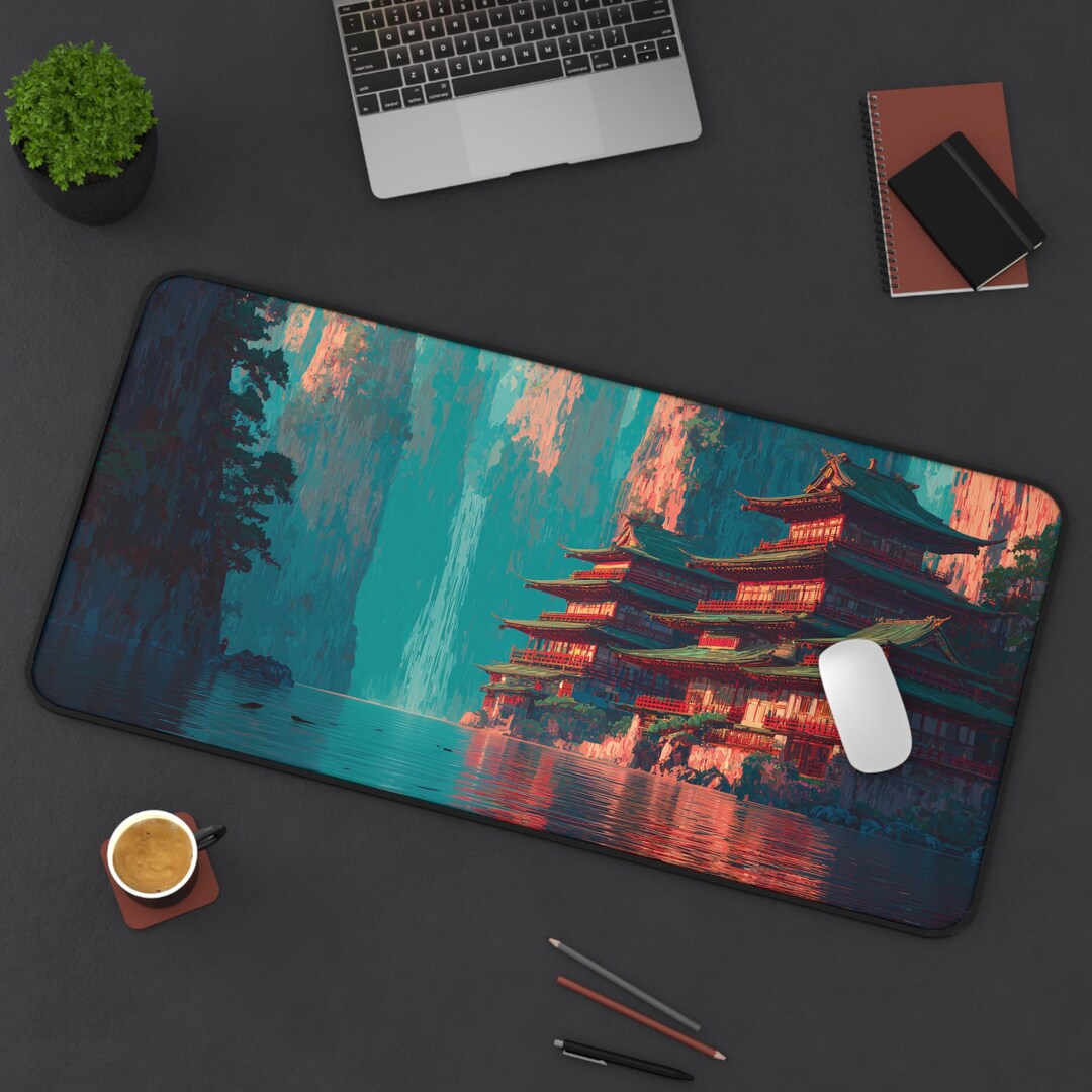 Japan Desk Mat - TAKIGAWA YUGEN - Anime Mouse Pad - Japanese Deskmat ...