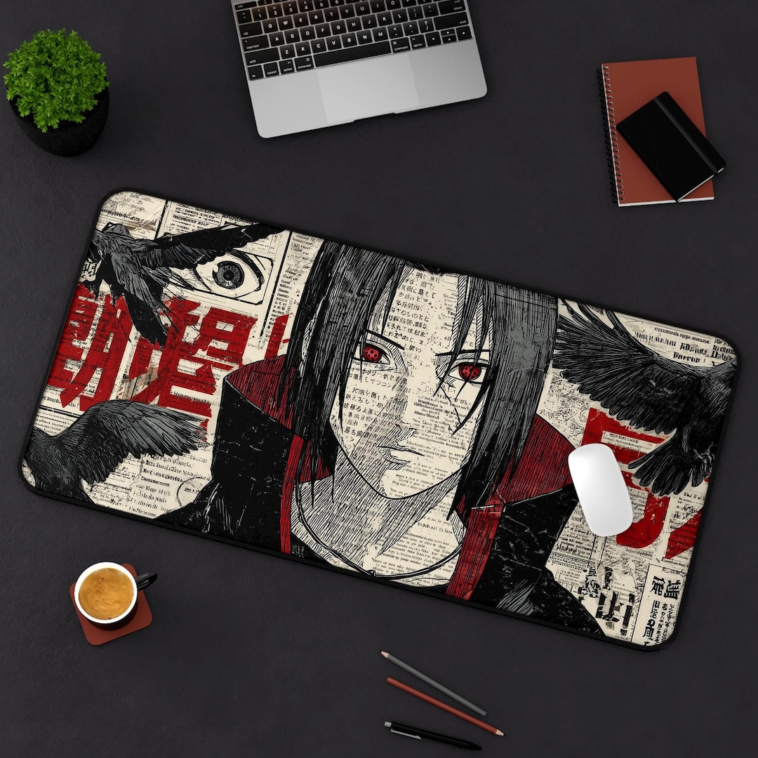 Anime Desk Mat - ROGUE NINJA - Manga Mouse Pad - Anime Deskmat ...
