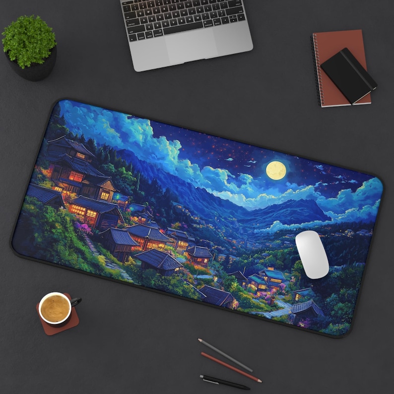 Anime Desk Mat - MIDORI LIGHTFALL - Studio Ghibli Desk Decor ...