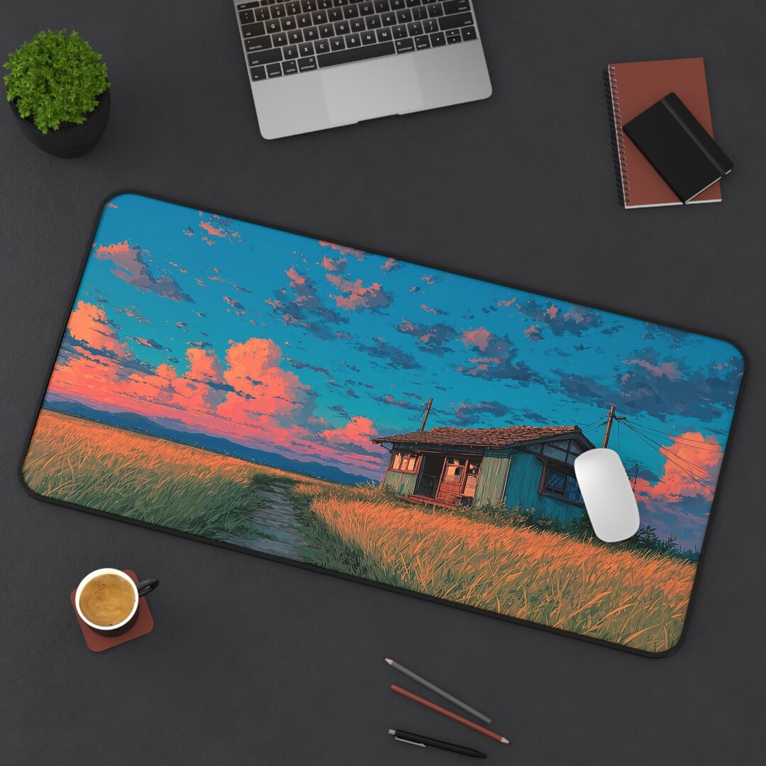 Anime Desk Mat - DAYDREAM TRAIL - Ghibli Mouse Pad - Japan Deskmat ...