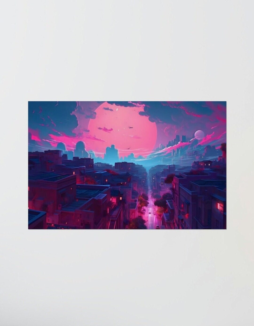 Lofi Poster - MIYAGI BREEZE - Poster Print - Matte Posters - Wall Decor ...