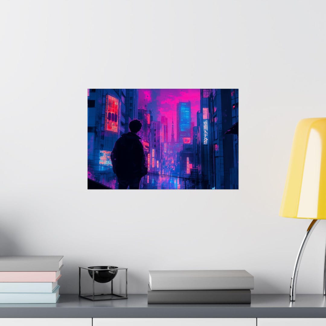 Lofi Poster - Distantxdream - Poster Print - Matte Posters - Wall Decor ...