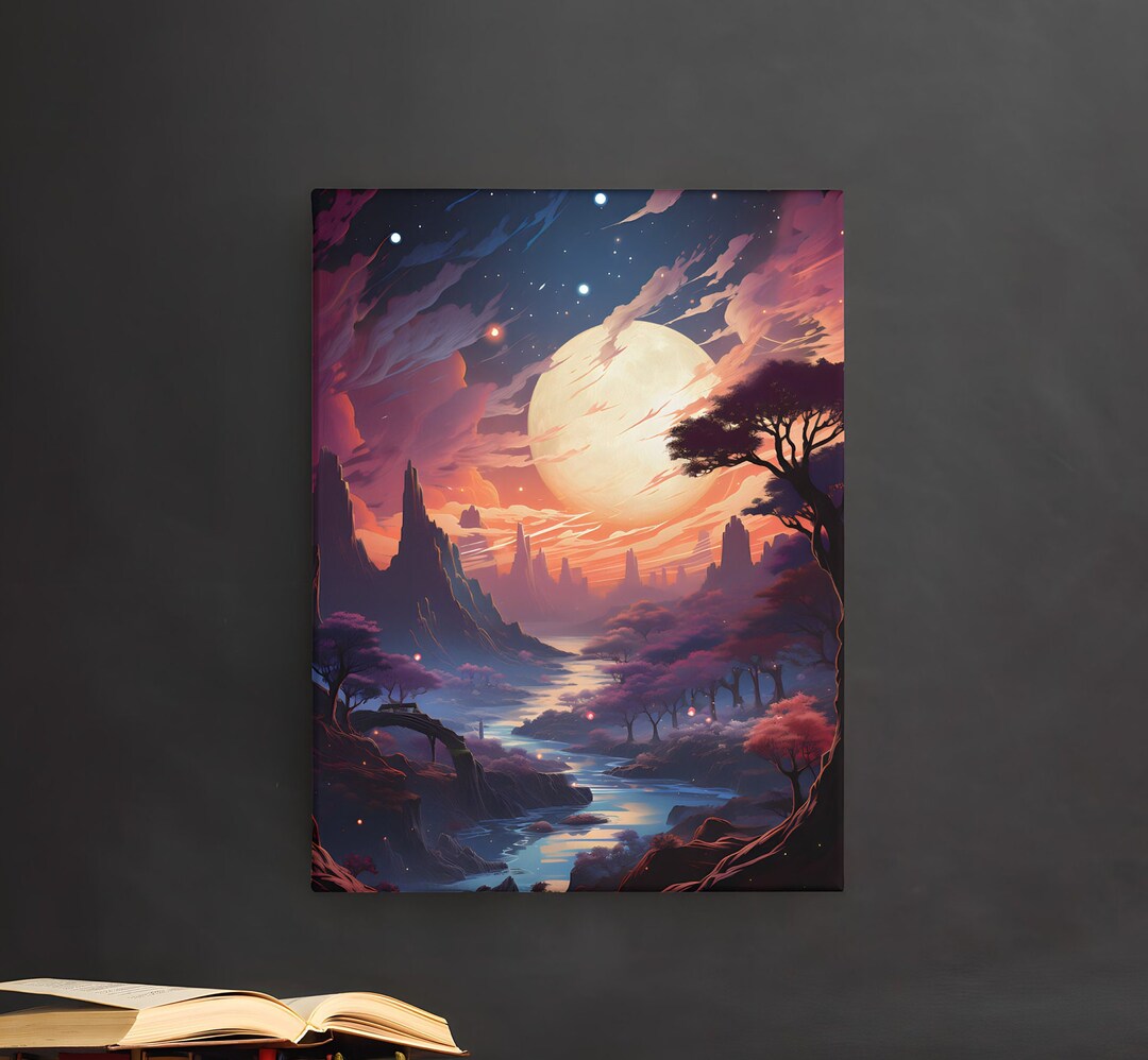 Lofi Wall Art - ITOMORI - Canvas Print - Wall Decor - Canvas Wall Art ...