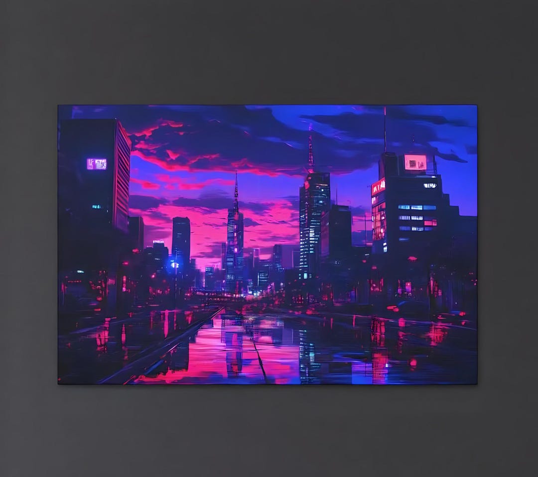 Lofi Wall Art - KASHIMO - Canvas Print - Wall Decor - Canvas Wall Art ...