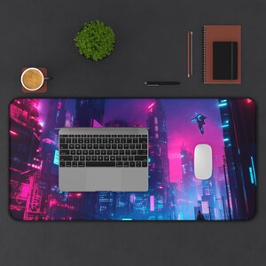 Lofi Desk Mat - VEGA - Office Aesthetic Decoration - Lofi Office Decor ...