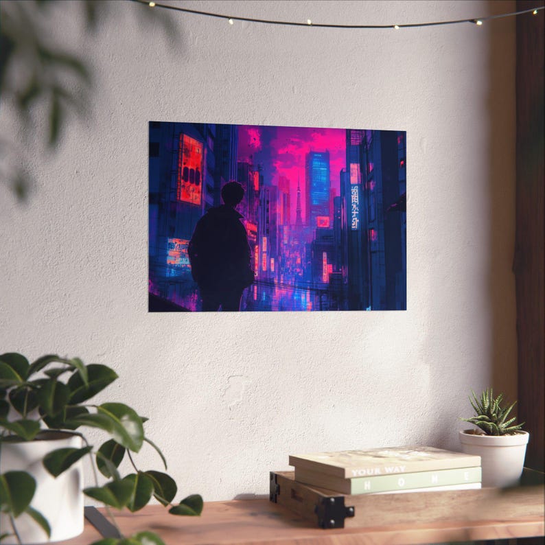 Lofi Poster - Distantxdream - Poster Print - Matte Posters - Wall Decor ...