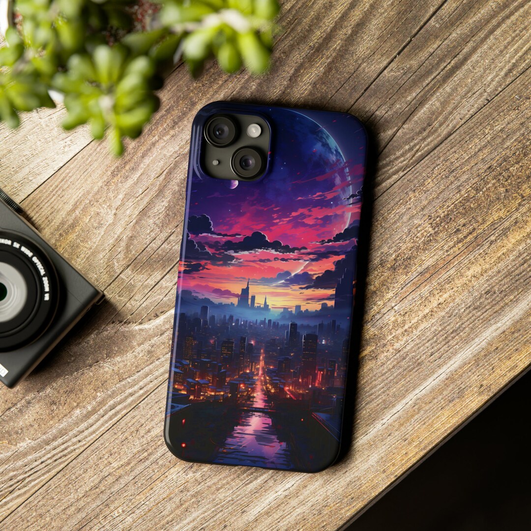Lofi Phone Case - VAPOR TRAILS - Slim Phone Case - iPhone Case ...