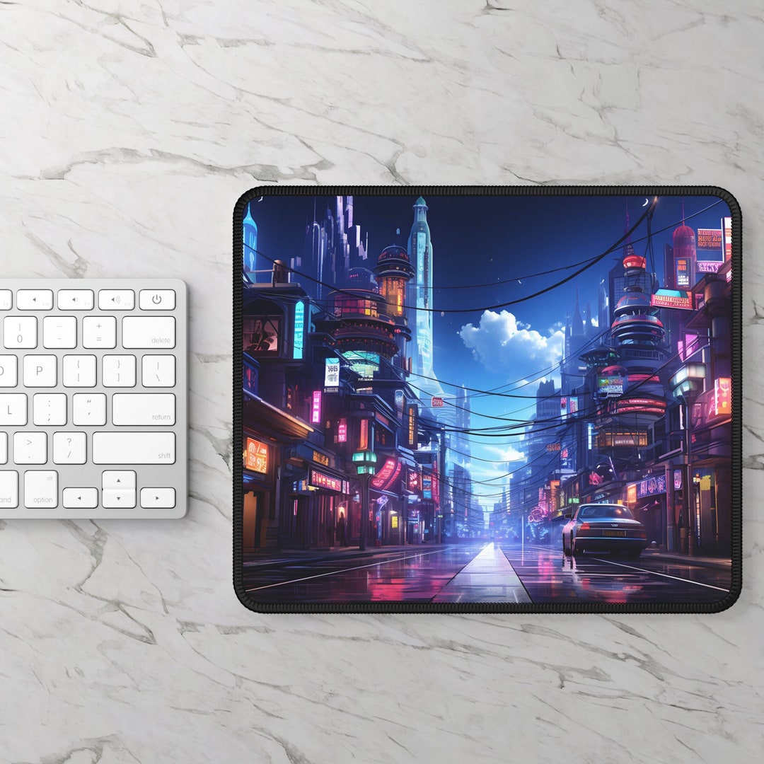 Lofi Mouse Pad - ARASHIYAMA - Office Aesthetic Decoration - Gaming ...