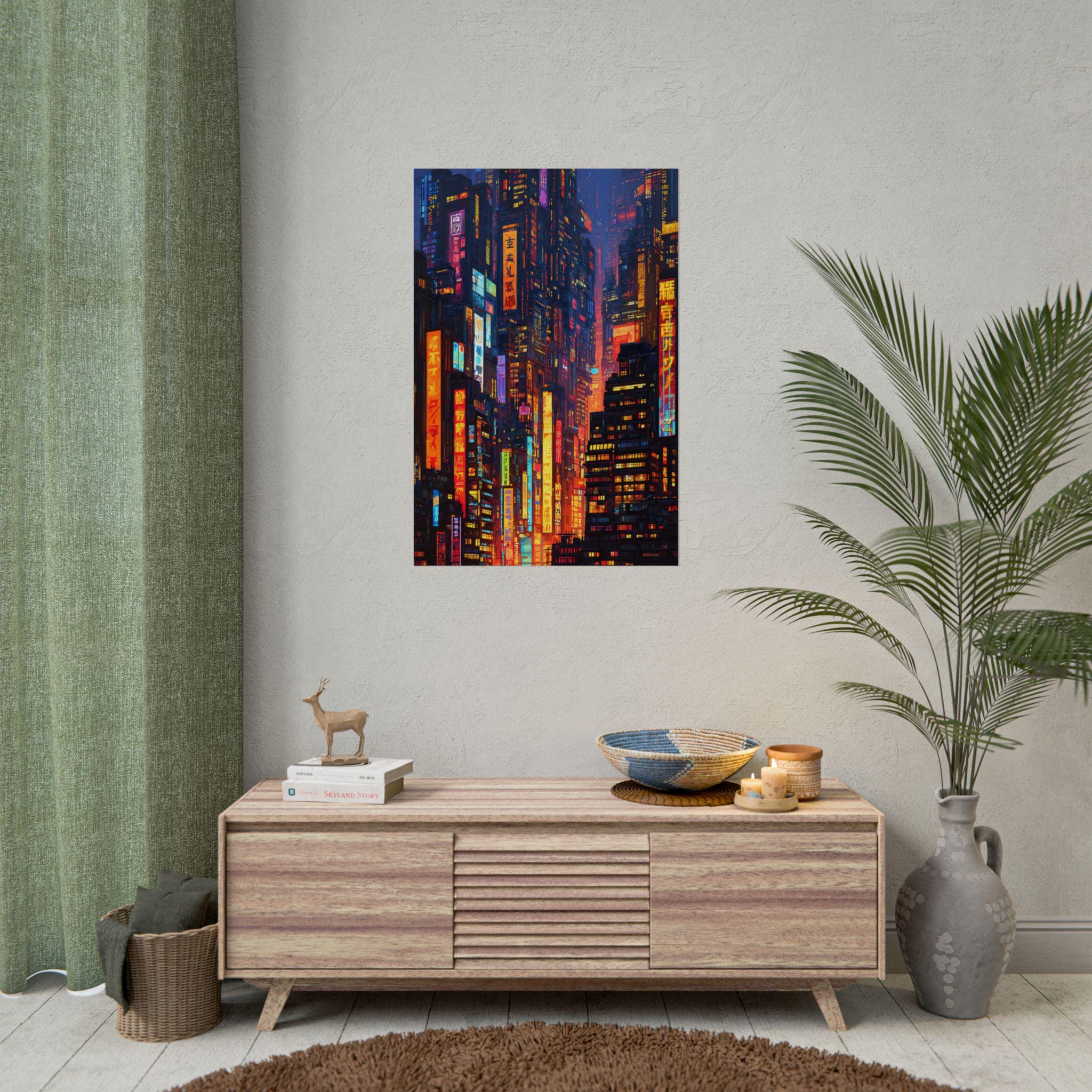 Anime Poster - SYBIL SYSTEM - Psycho Pass Wall Art - Anime Poster ...