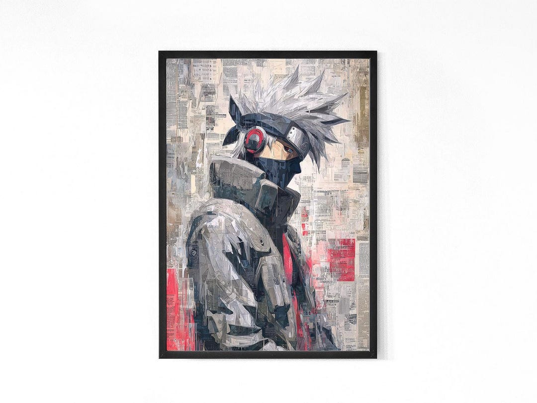 Printable Anime Art | Anime Art Print | Manga Wall Decor | Japan Wall ...