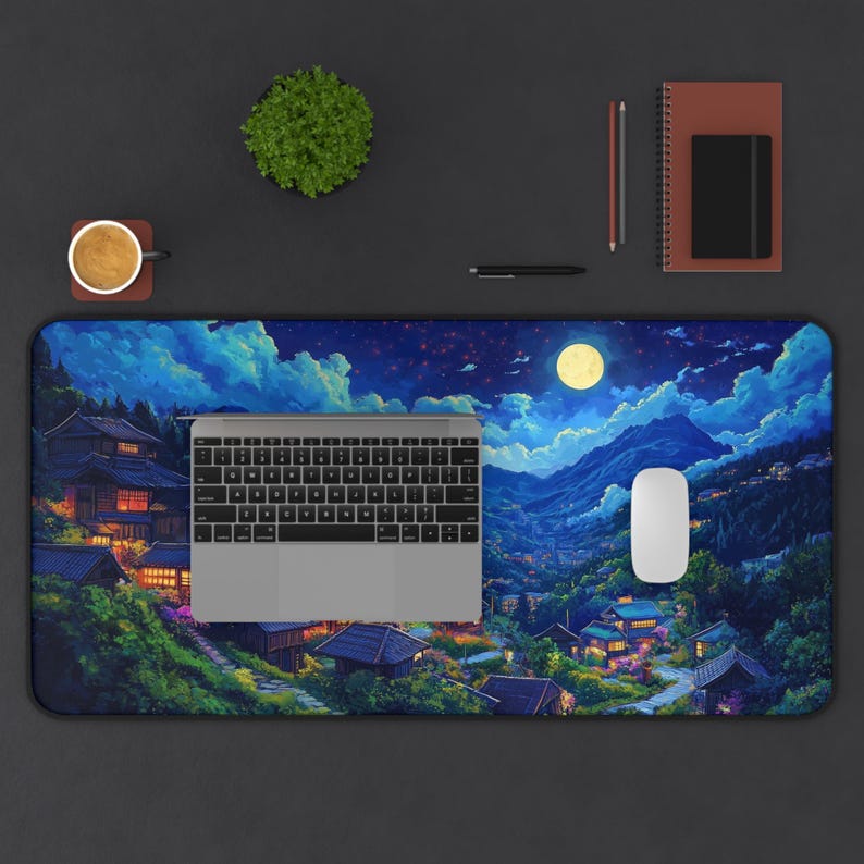 Anime Desk Mat - MIDORI LIGHTFALL - Studio Ghibli Desk Decor ...