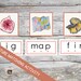 CVC Flashcards, Phonics Cards, Short Vowel, Montessori, Kindergarten ...