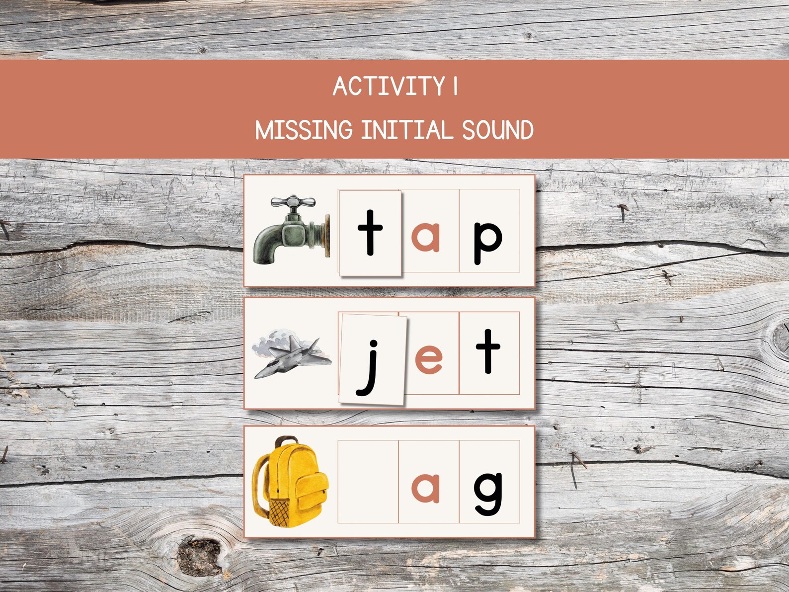 CVC Word Activities. Missing Initial Sound. Medial Sound. Ending Sound ...