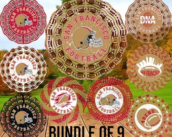 Football Football Wind Spinner Design Wind Spinner PNG 10in - Etsy