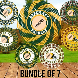 Green Bay Png Wind Spinners - Etsy