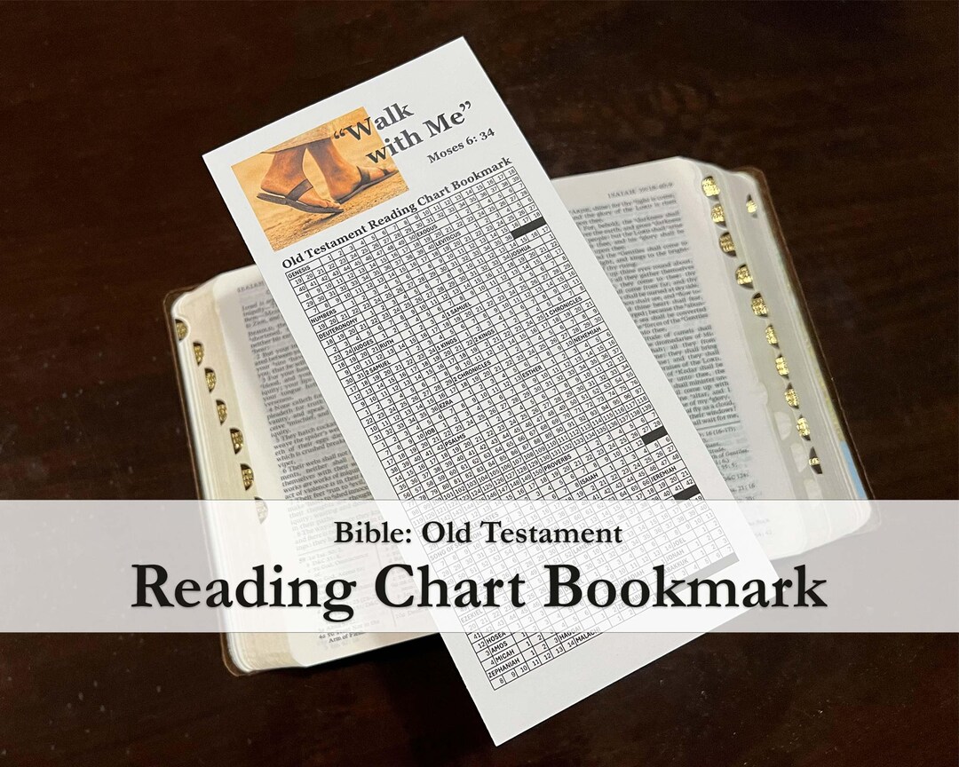 Old Testament Reading Chart Bookmark: 2026 Youth Theme (digital ...