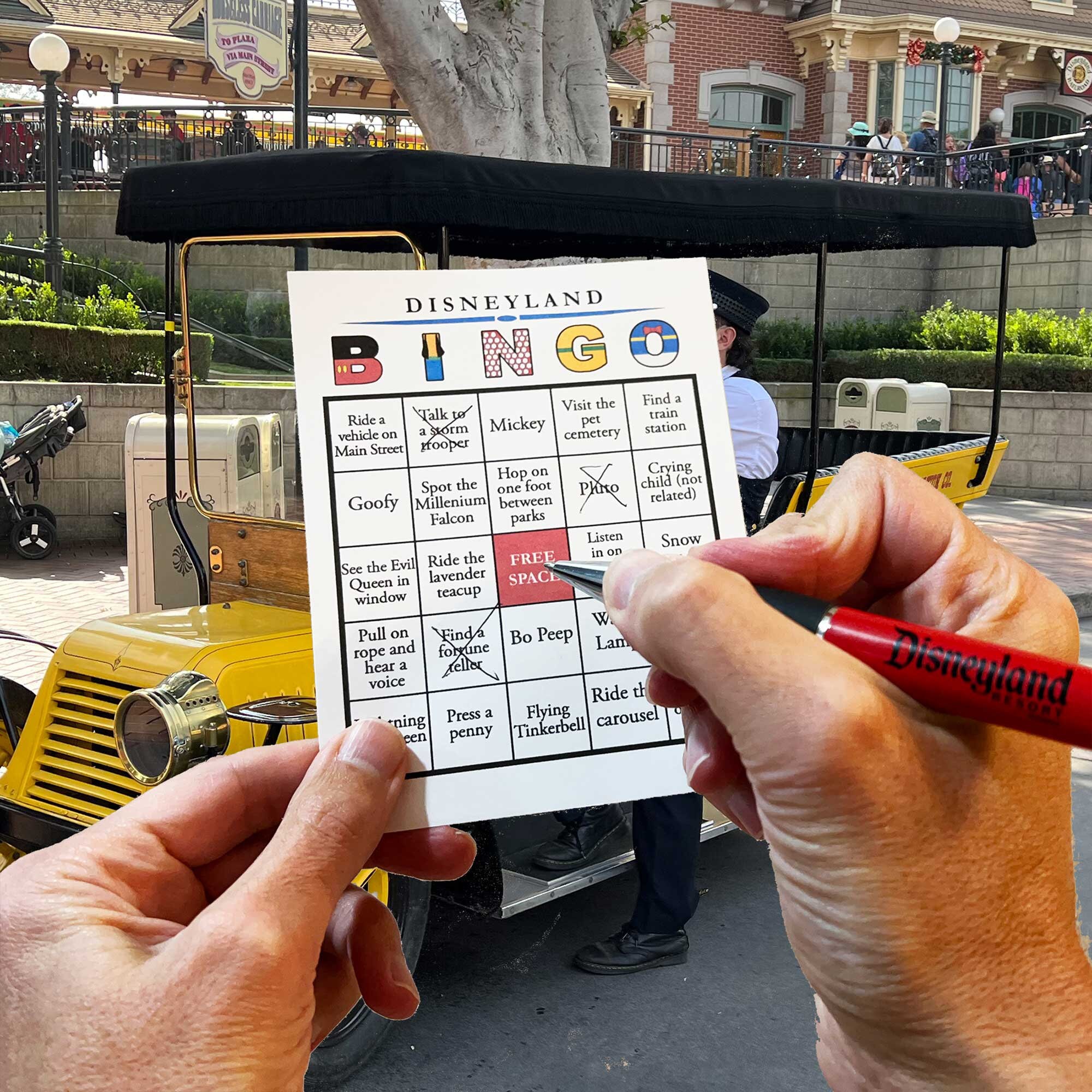 Disneyland BINGO Game Cards 32 Printable and Digital BINGO - Etsy Australia