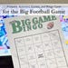 Printable Games, Activities, and Bingo Boards for the Big Football Game ...