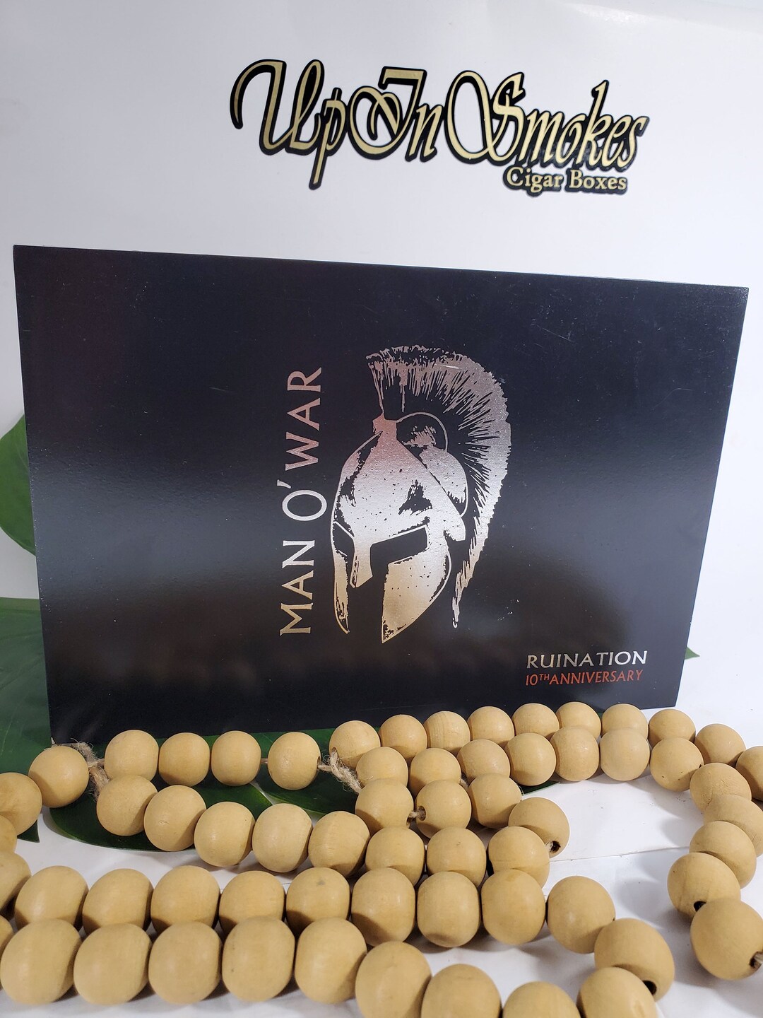 Man O' War Ruination 10th Anniversary Empty Wooden Cigar Box 10.0" X 7. ...