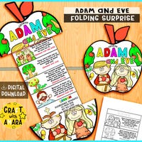 Adam and Eve Bible Craft for Kids, Spiral Serpent, the Fall, Sunday ...
