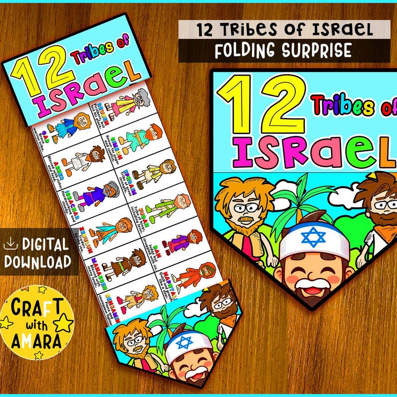 12 Tribes of Israel - Etsy
