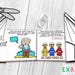Abraham and 3 Visitors Easy Coloring Folding Surprise Bible Craft ...