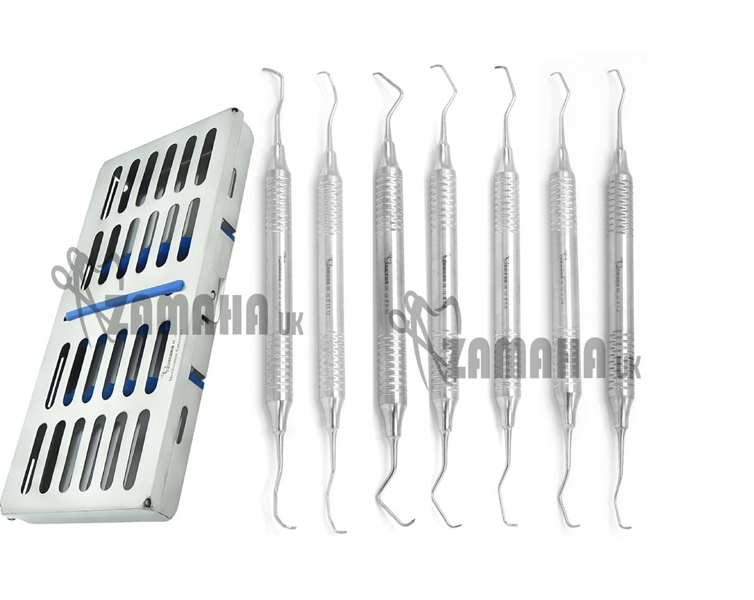 Dental Scaler Gracey Curette Periodontal Scaling Calculus Elevator Periodontal Instruments ...