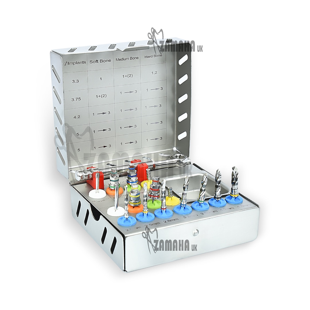 ZAMAHA UK Dental Implant Bur Drills Tissue Punch Trephine Saw Disk ...