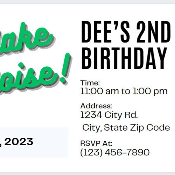 Personalized Party Invite Child - Etsy