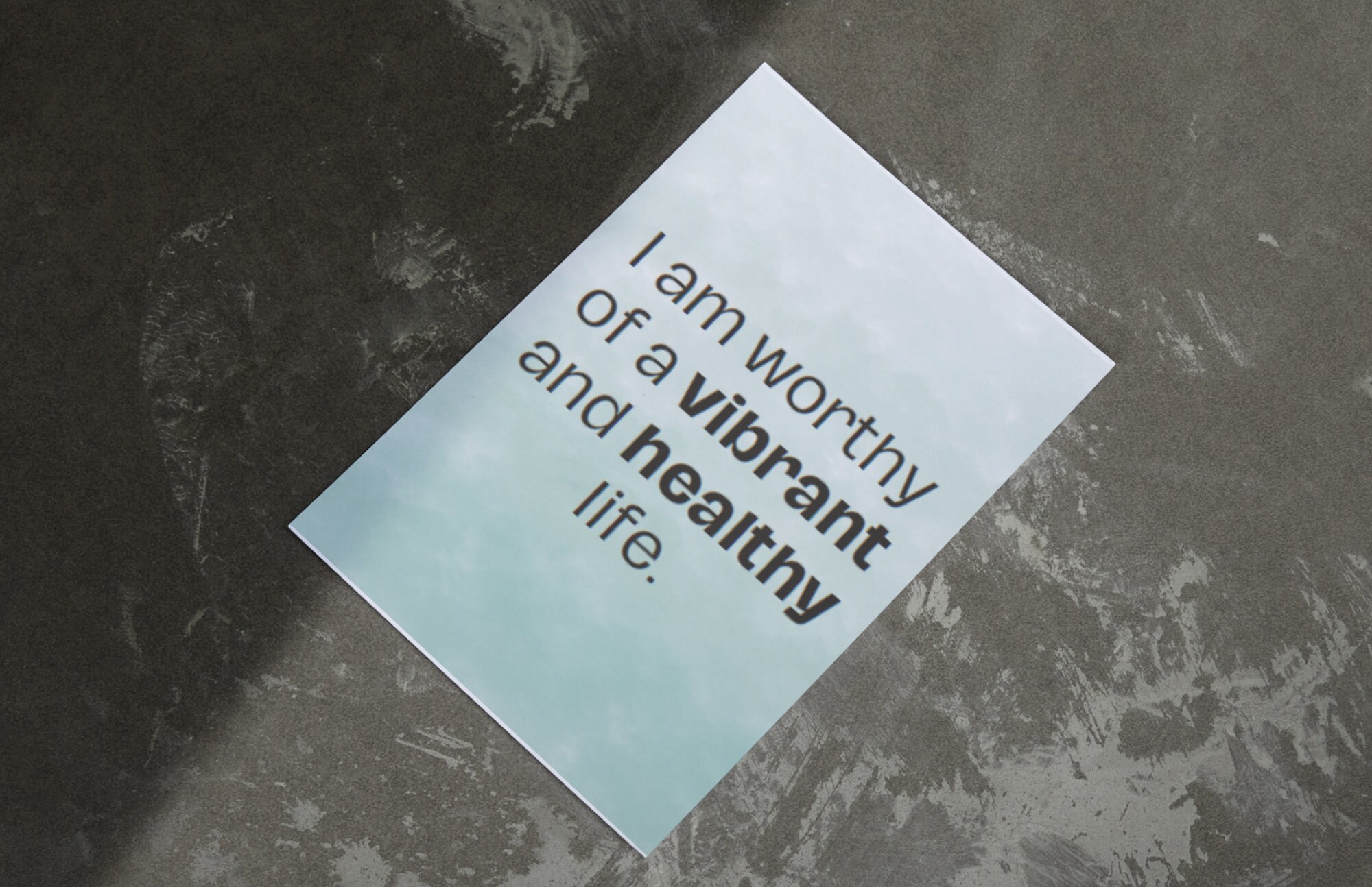 Weightloss Affirmation Cards, Fitness Motivation, Daily Affirmations ...