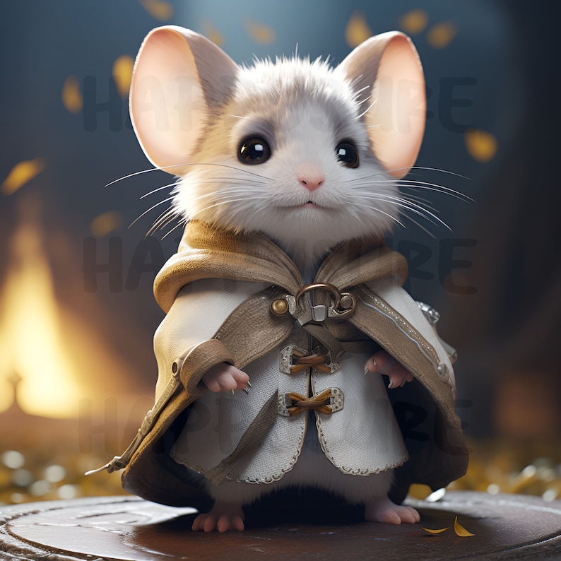 Decorative Picture, Cute Mouse Wallpaper. Can Be Used for Both Personal ...