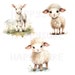 Baby Farm Animals, Baby Farm Animal Clipart, Animals for Nursery. Can ...