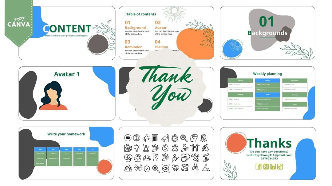 Minimal Powerpoint Presentation Template, Exam PPT, Business PPT ...