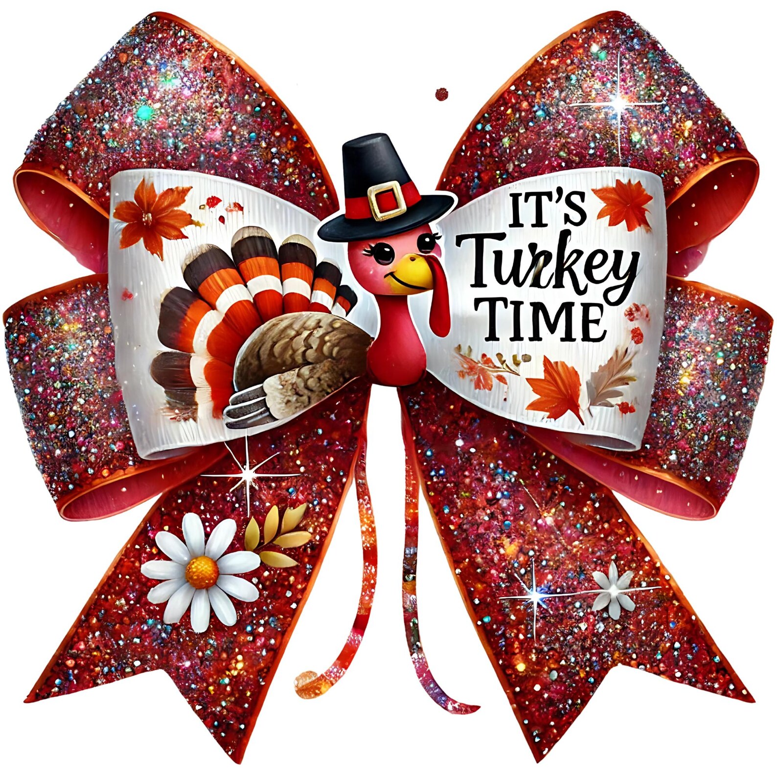 Thanksgiving Turkey Bow Clipart – 10 PNG Fall Sublimation Graphics - Etsy