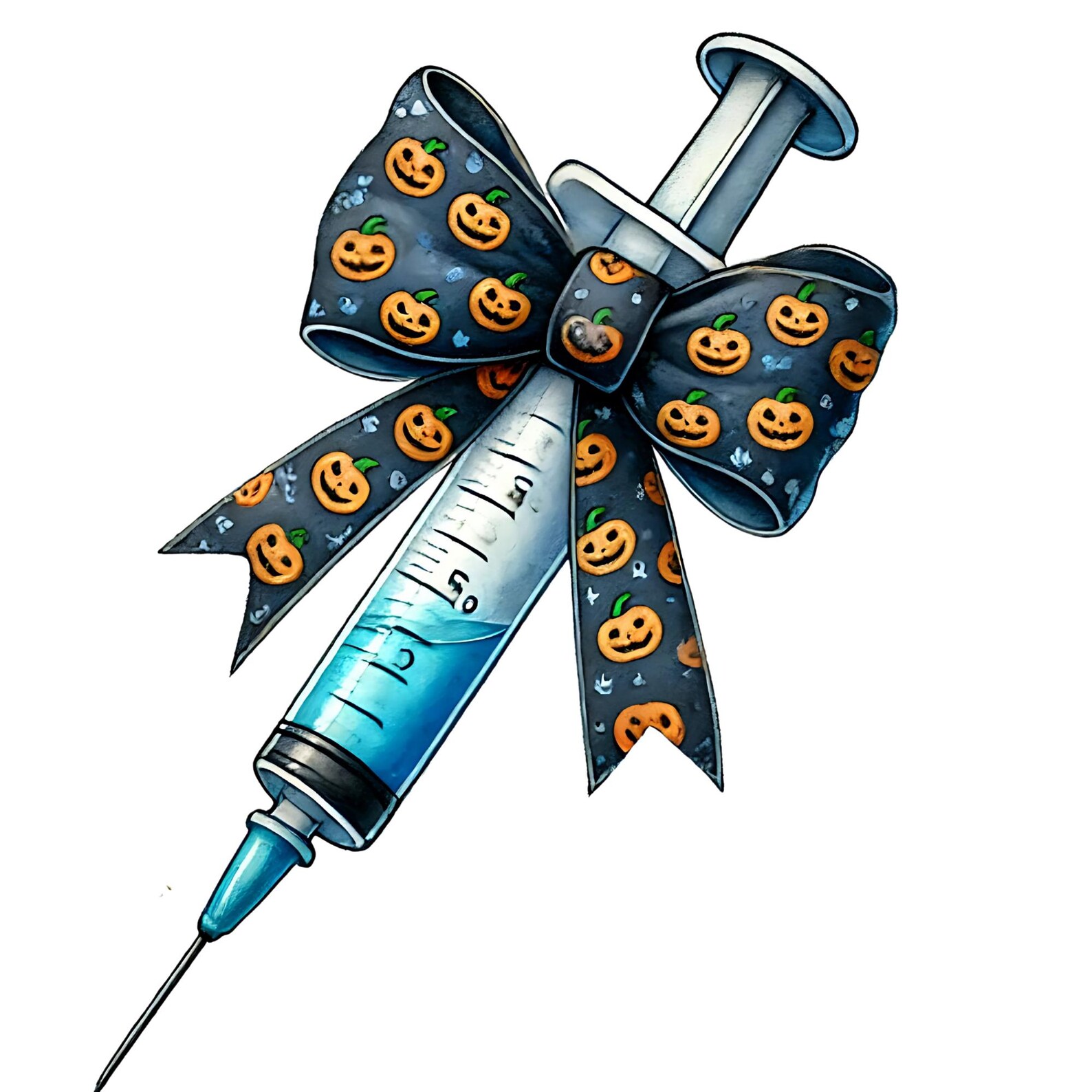 Spooky Halloween Syringe Clipart – Medical Digital Art (10 PNG) - Etsy