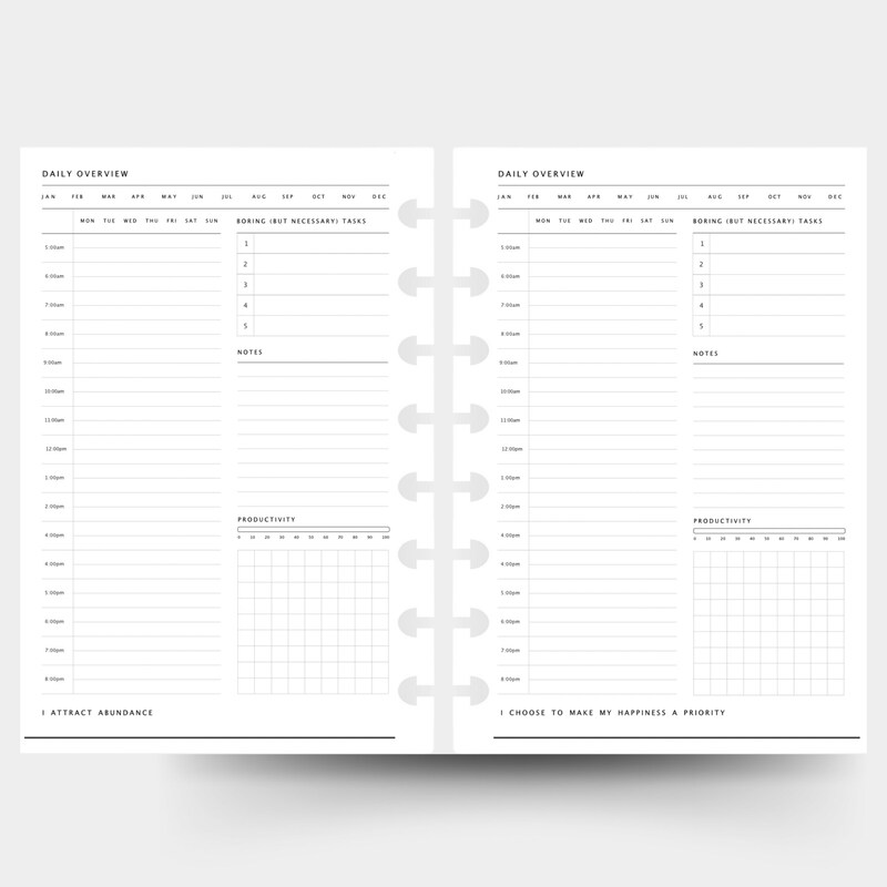 Discbound Planner - Etsy