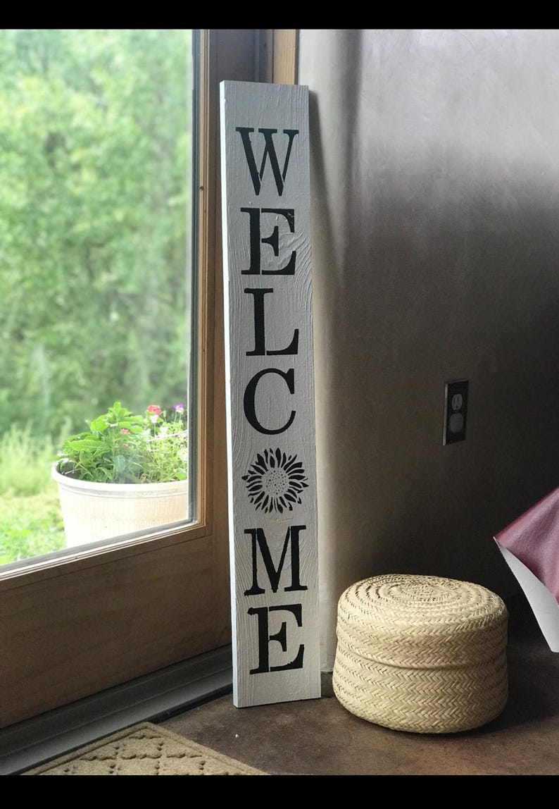 Free Standing Welcome Sign - Etsy
