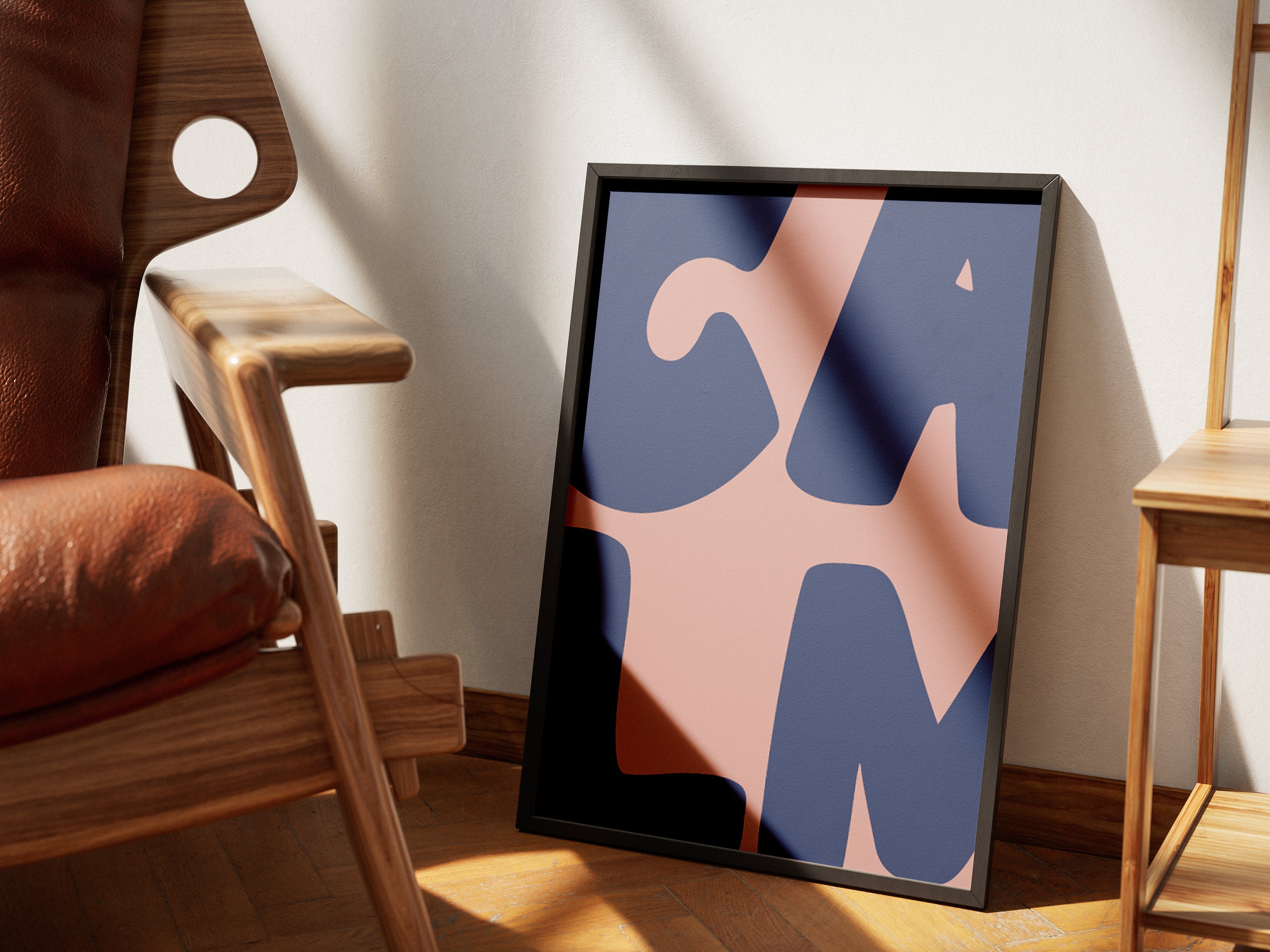 Calm Minimalist Wall Poster, Digital Downloadable Prints for Home Decor ...