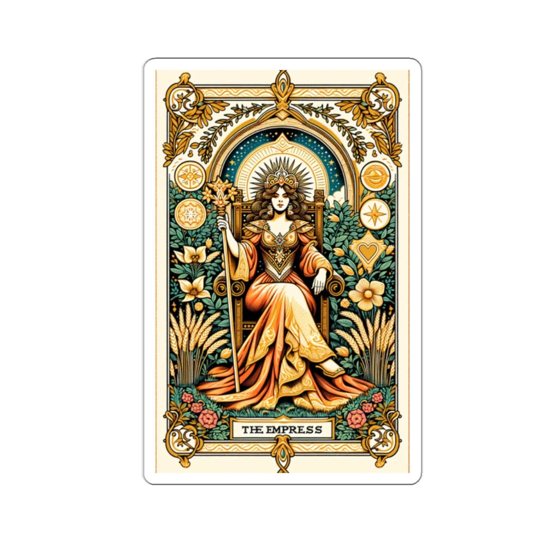 The Empress Tarot Sticker Vintage Design Sticker Spiritual Sticker for ...