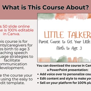 PLR Online Course Speech Therapy, Instagram Post Story Templates, SLP ...