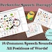 Articulation Therapy Picture Search Printable, Speech Therapy Activity ...