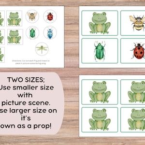 Five Little Speckled Frogs Sing Along Prop, PDF Printable, Speech ...