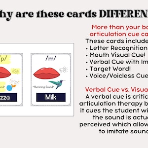 96 Articulation Speech Therapy Activity Bundle, Visual Cue Cards, Seek ...