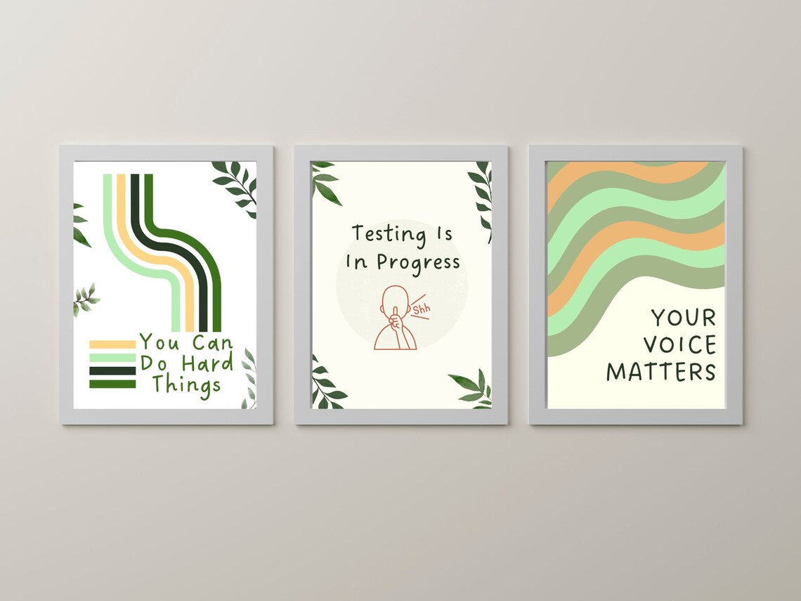 15 Speech Language Therapy Room Decor Greenery - Etsy