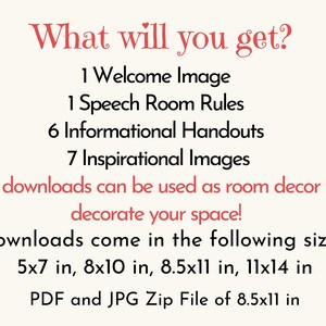 15 Speech Language Therapy Room Decor Greenery, SLP Posters, Speech ...