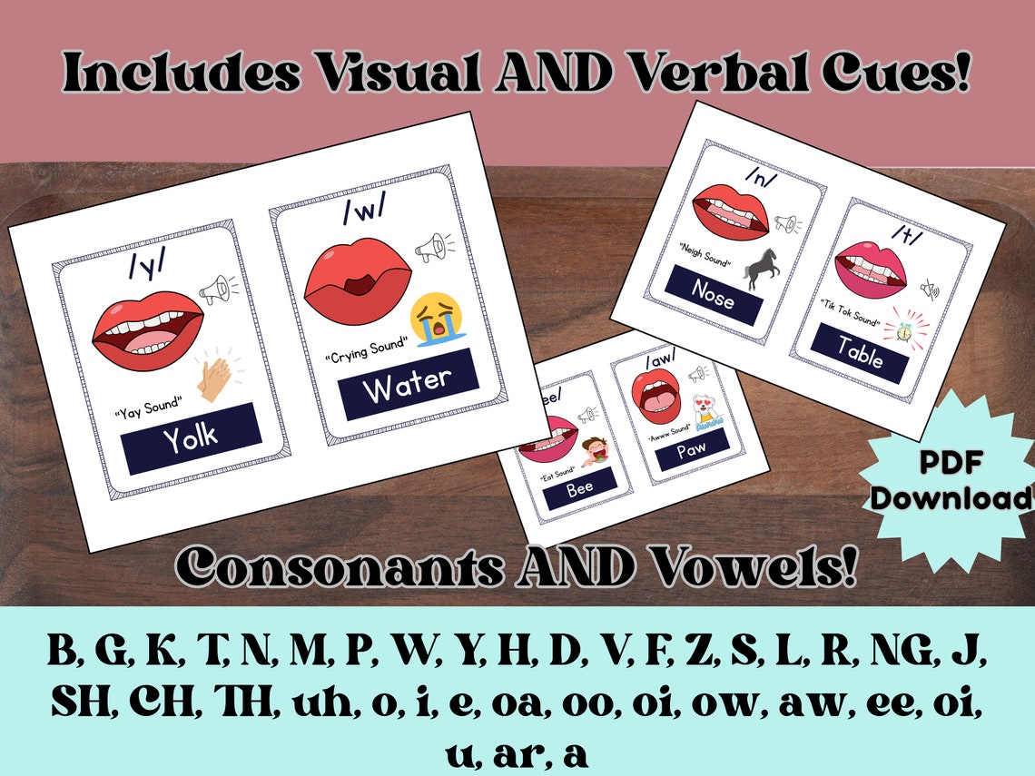 96 Articulation Speech Therapy Activity Bundle, Visual Cue Cards, Seek ...