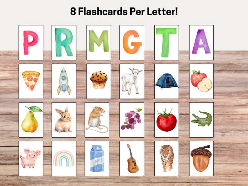 200 Preschool Letter Sound Matching, Phonics Alphabet, Beginning Sound ...