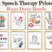 8 Speech Therapy Poster Bundle, Speech Therapy Room Decor, Speech ...