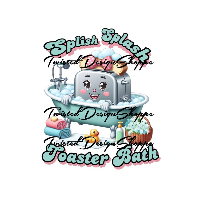 Splish Splash Toaster Bath - Etsy